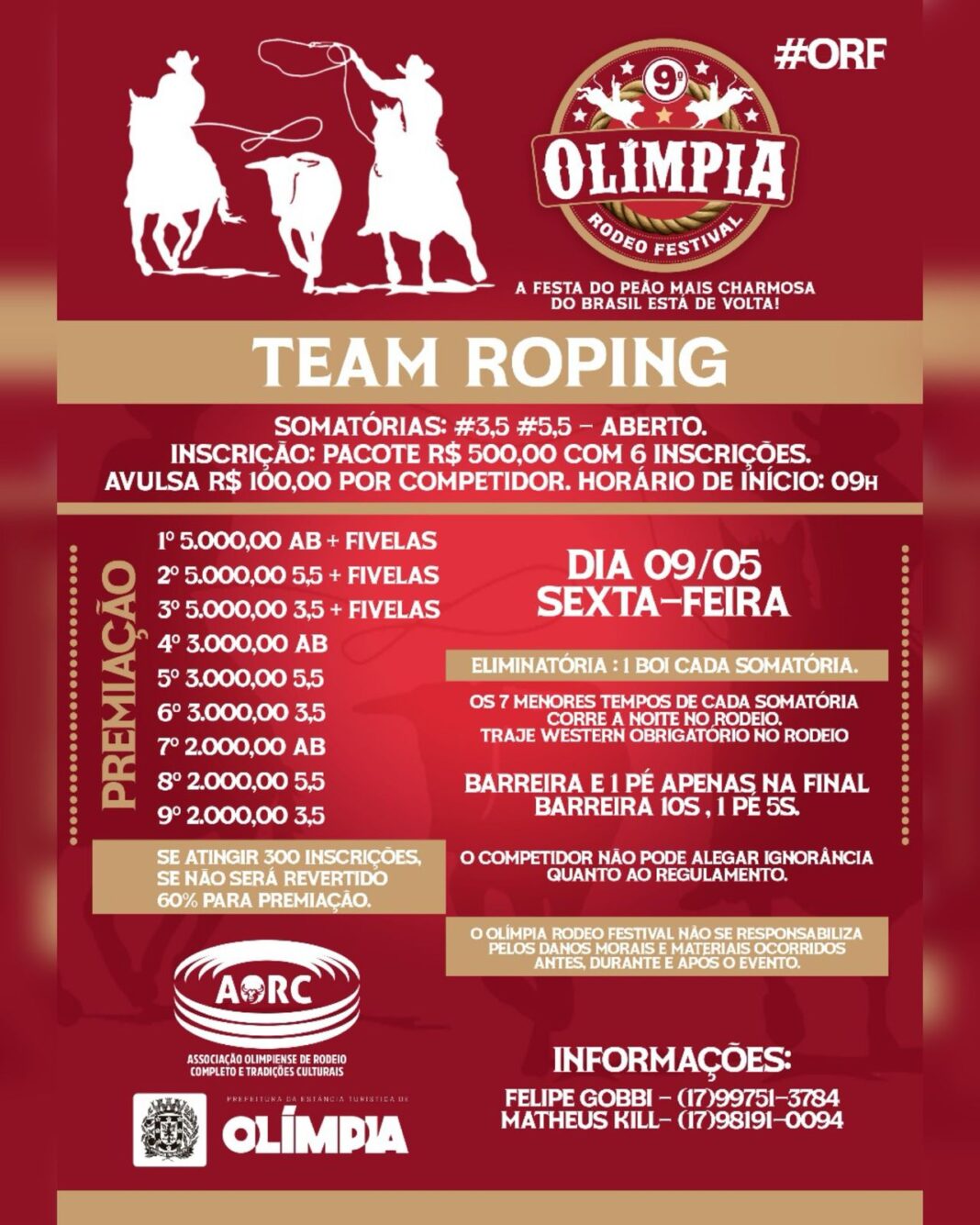 Olímpia Rodeo Festival 2025: Confira shows, provas e camarotes | Diário ...