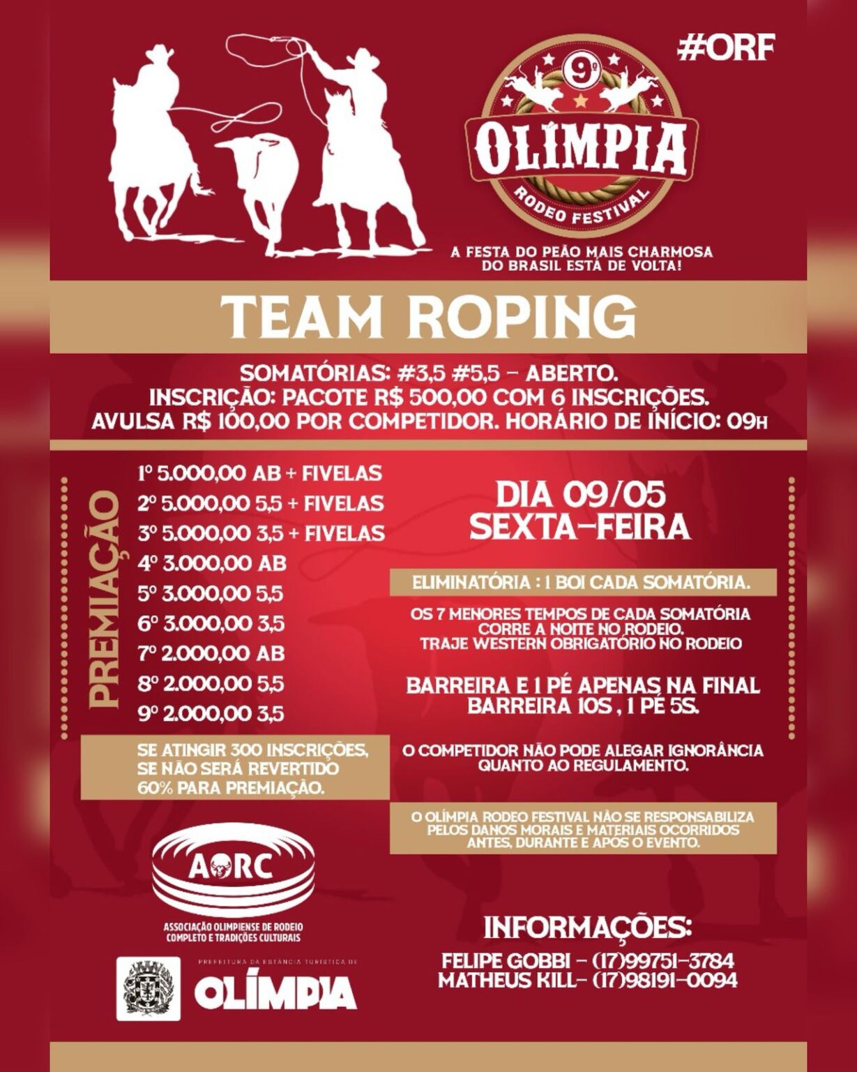 Olímpia Rodeo Festival 2025: Confira shows, provas e camarotes | Diário ...